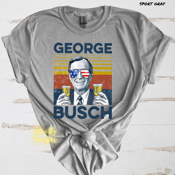 George Busch Direct to Film Transfer – StrictlyTransfers