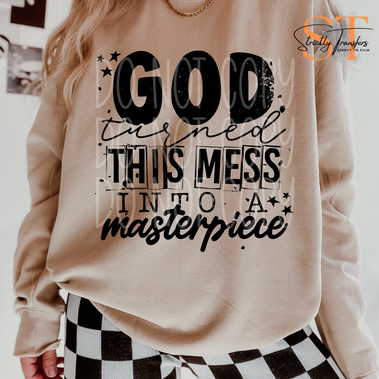 God Turned this Mess into a Masterpiece Direct to Film Transfers ...