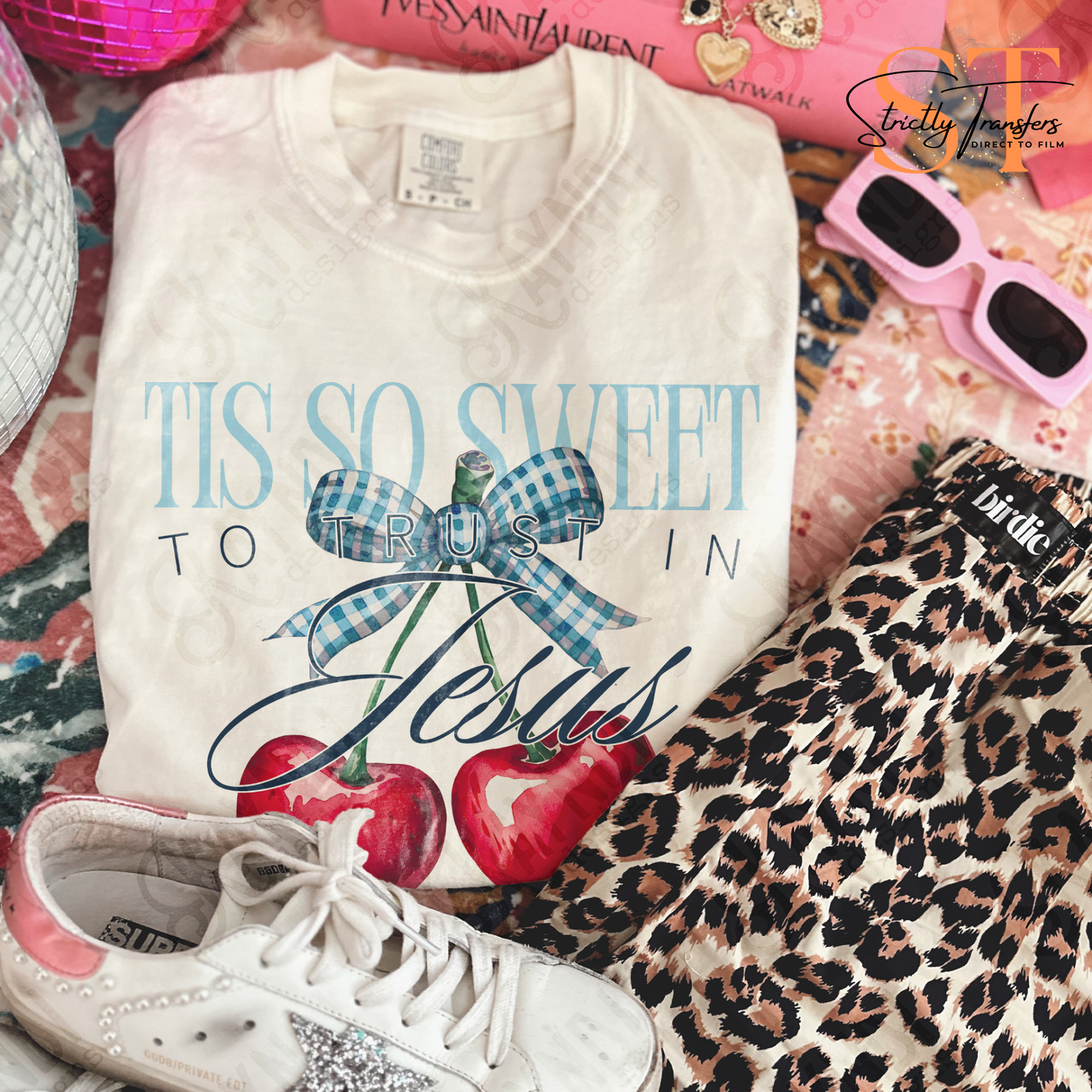 Tis So Sweet to Trust in Jesus Direct to Film Transfers – StrictlyTransfers