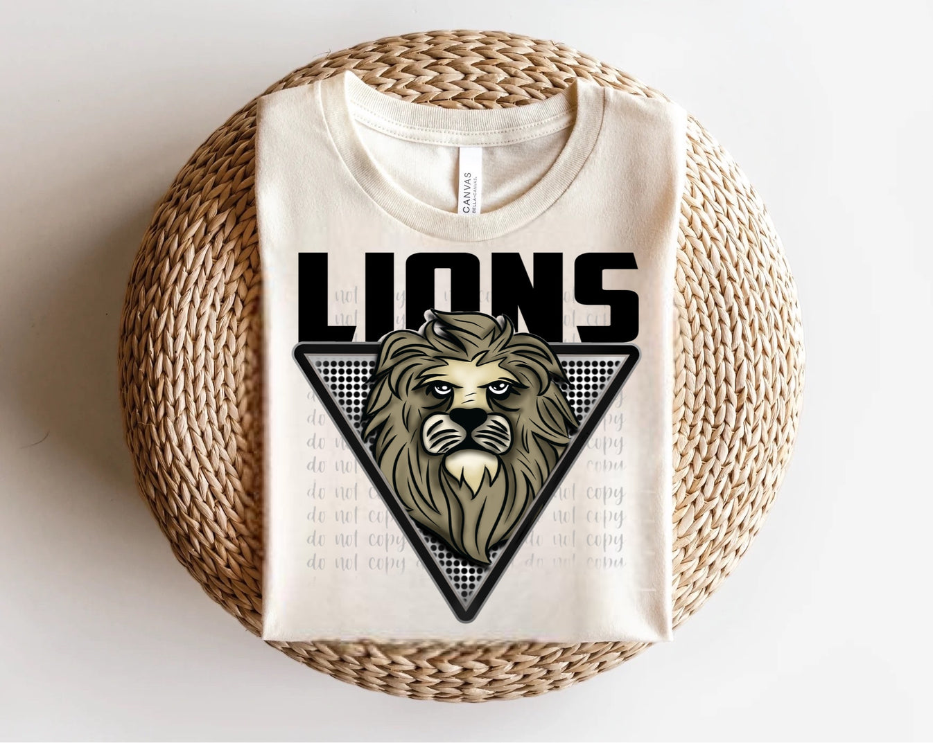 Lions Triangle Mascots Direct to Film Transfer – StrictlyTransfers