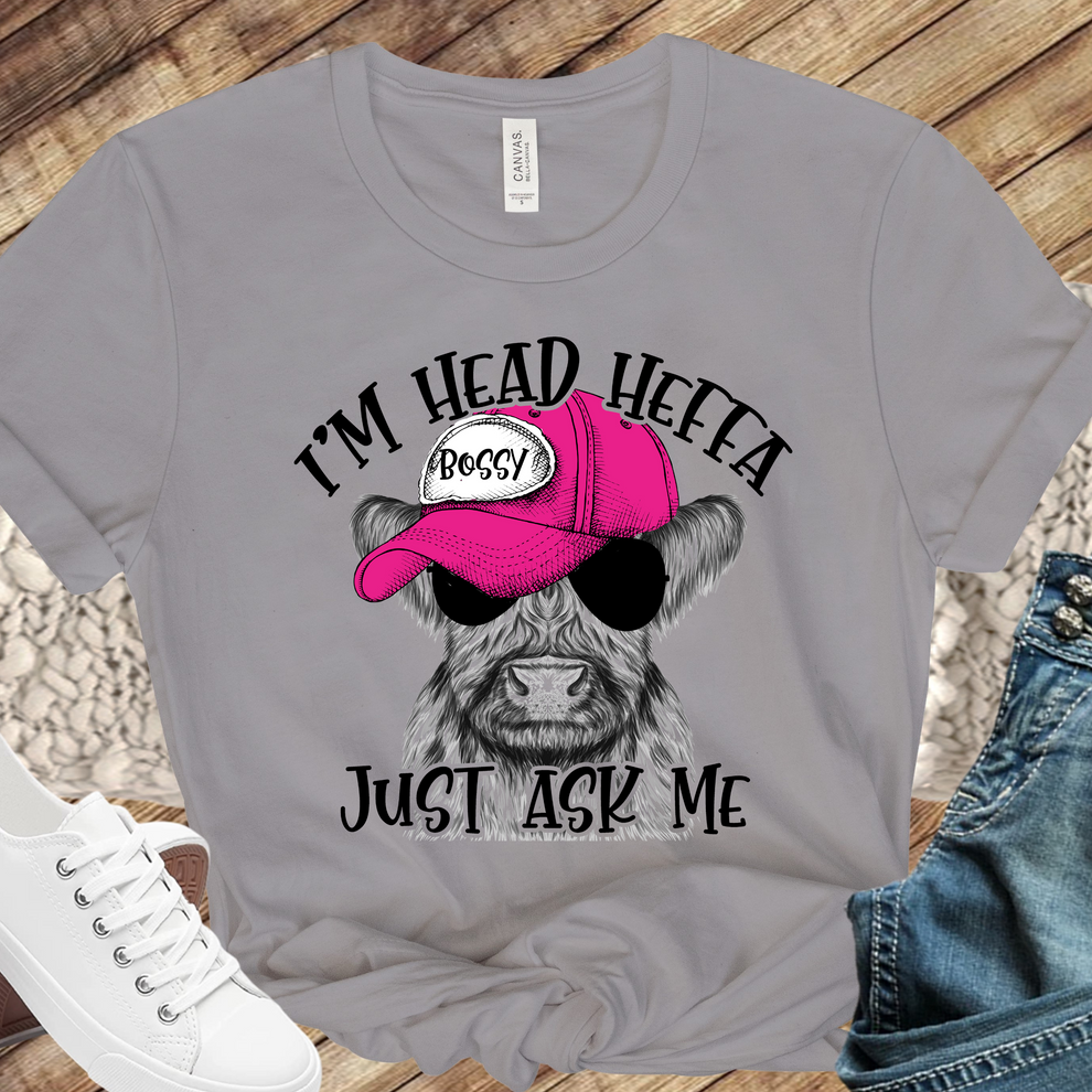 I'm Head Heffa Cow Heifer Direct to Film Transfer – StrictlyTransfers